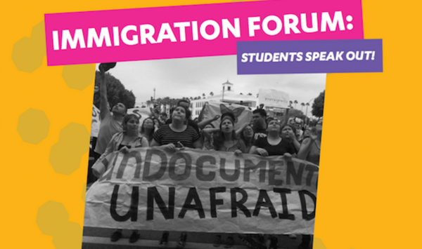 Immigration Forum: Students Speak Out! - UCLA Labor Center